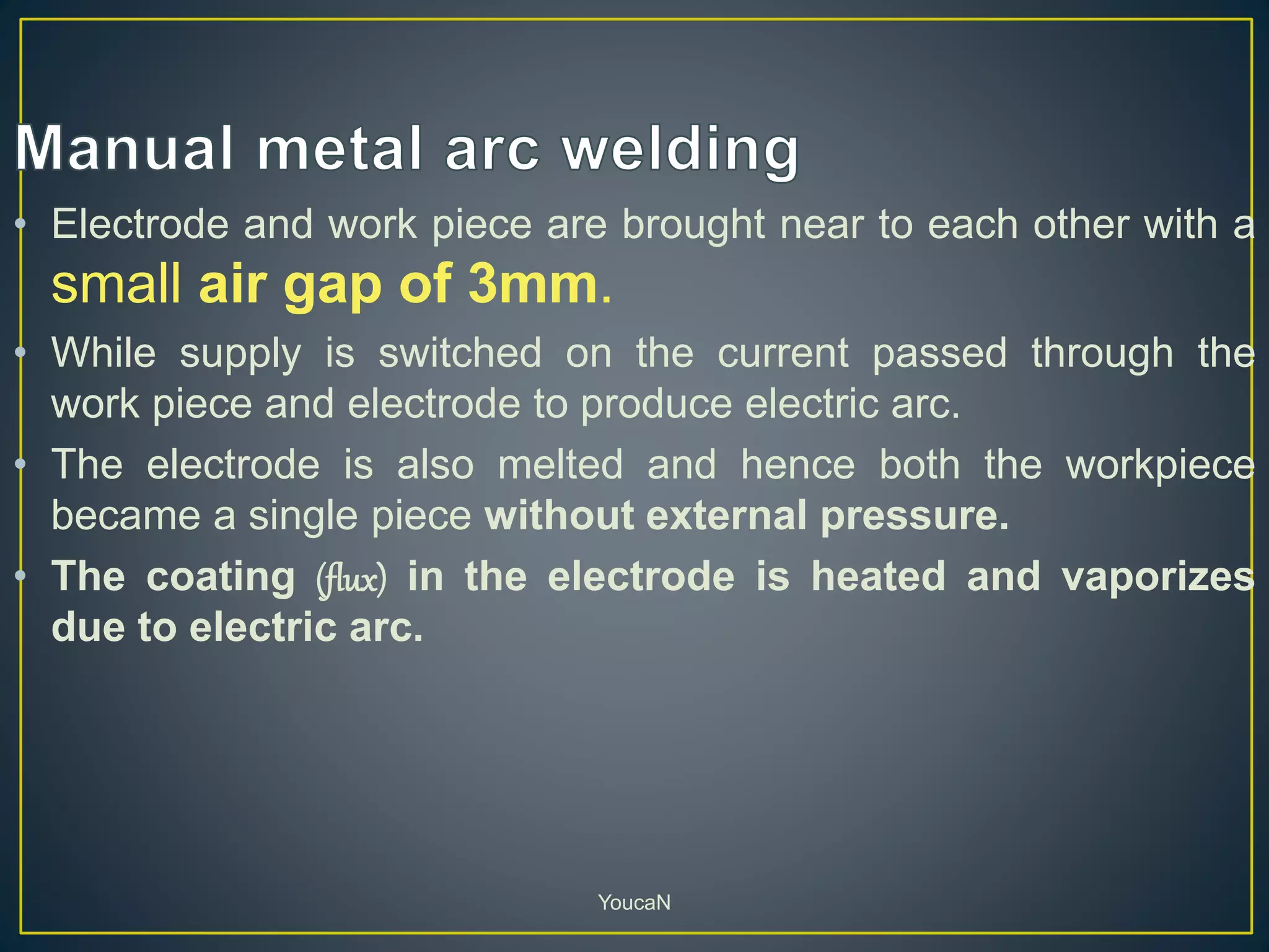 Arc welding intro | PPTX