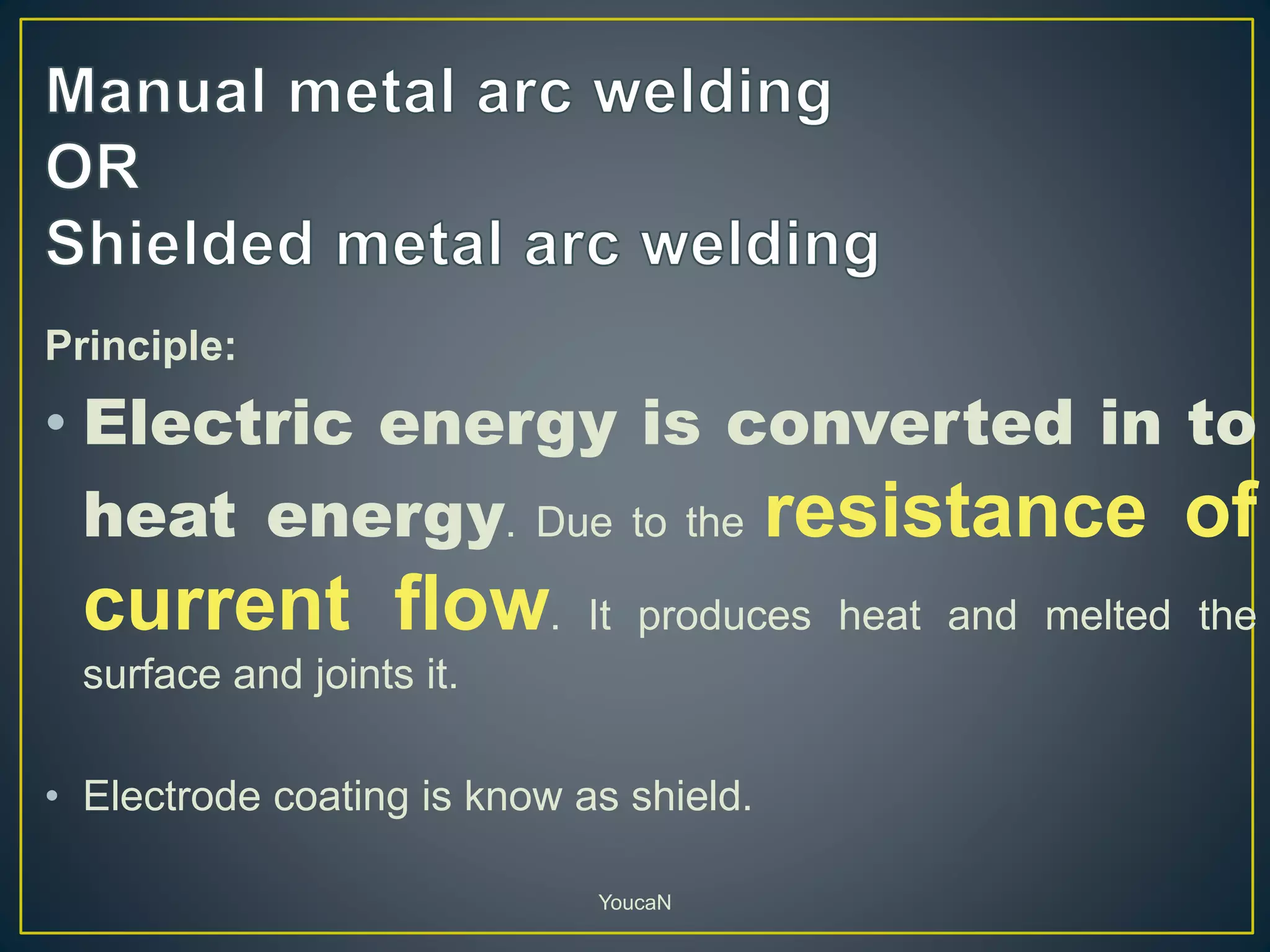 Arc welding intro | PPTX