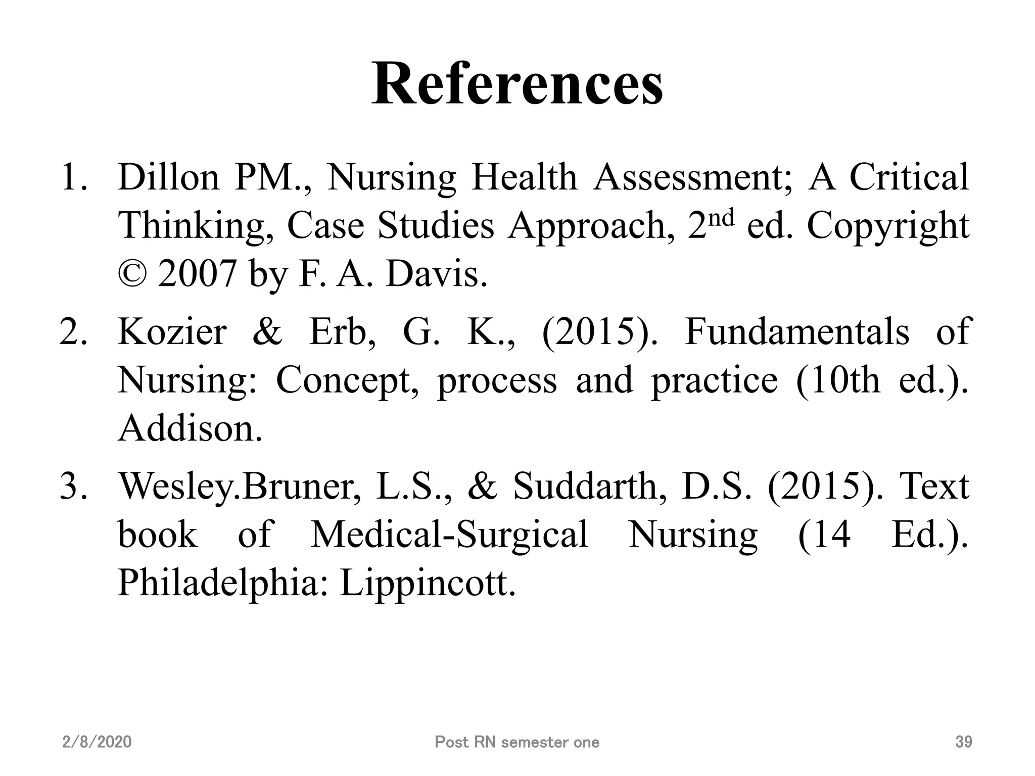 Unit 2 Adult Health Nursing | PPT