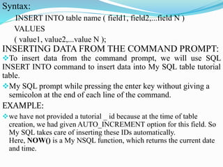 WEB TECHNOLOGIES Unit 2 | PPTX