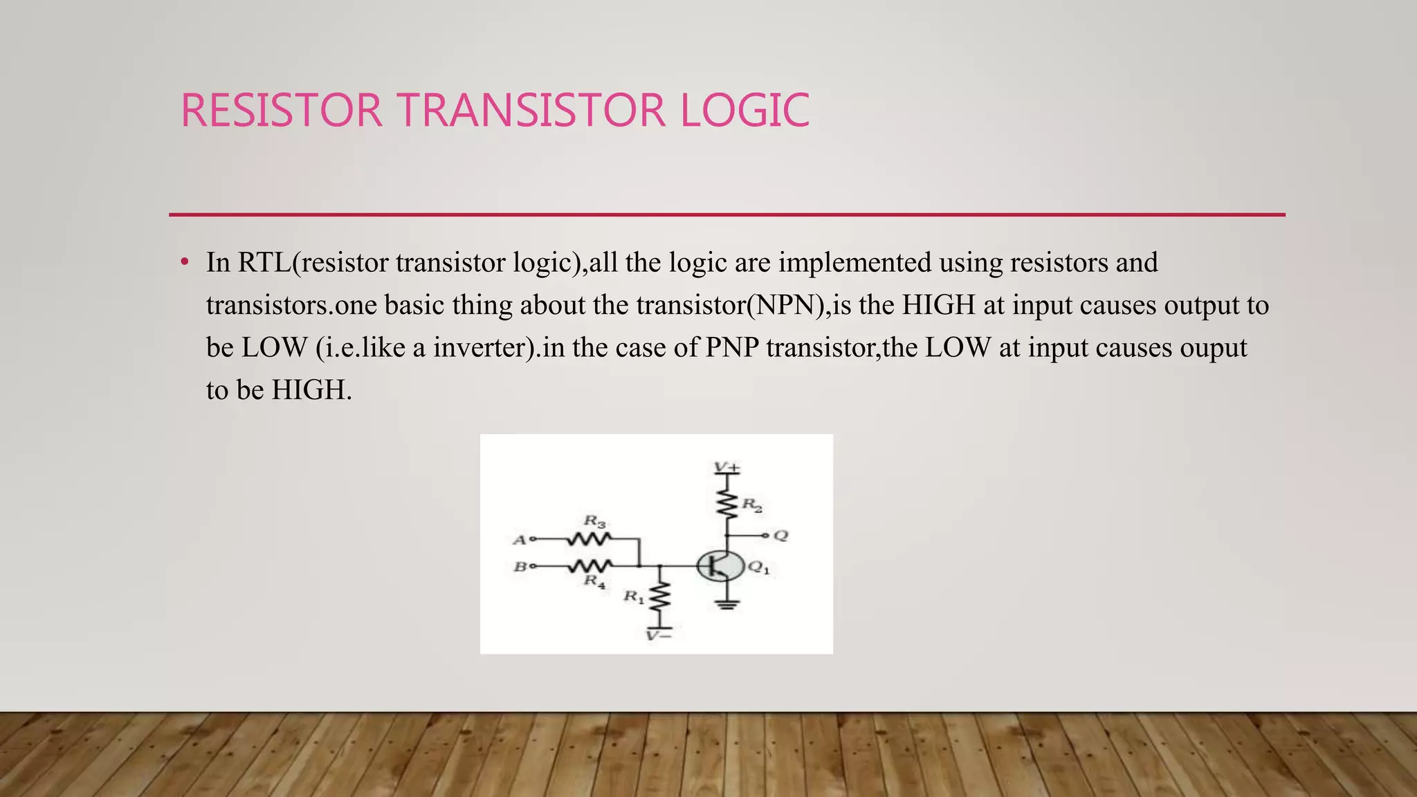 Logic gates and circuits | PPTX