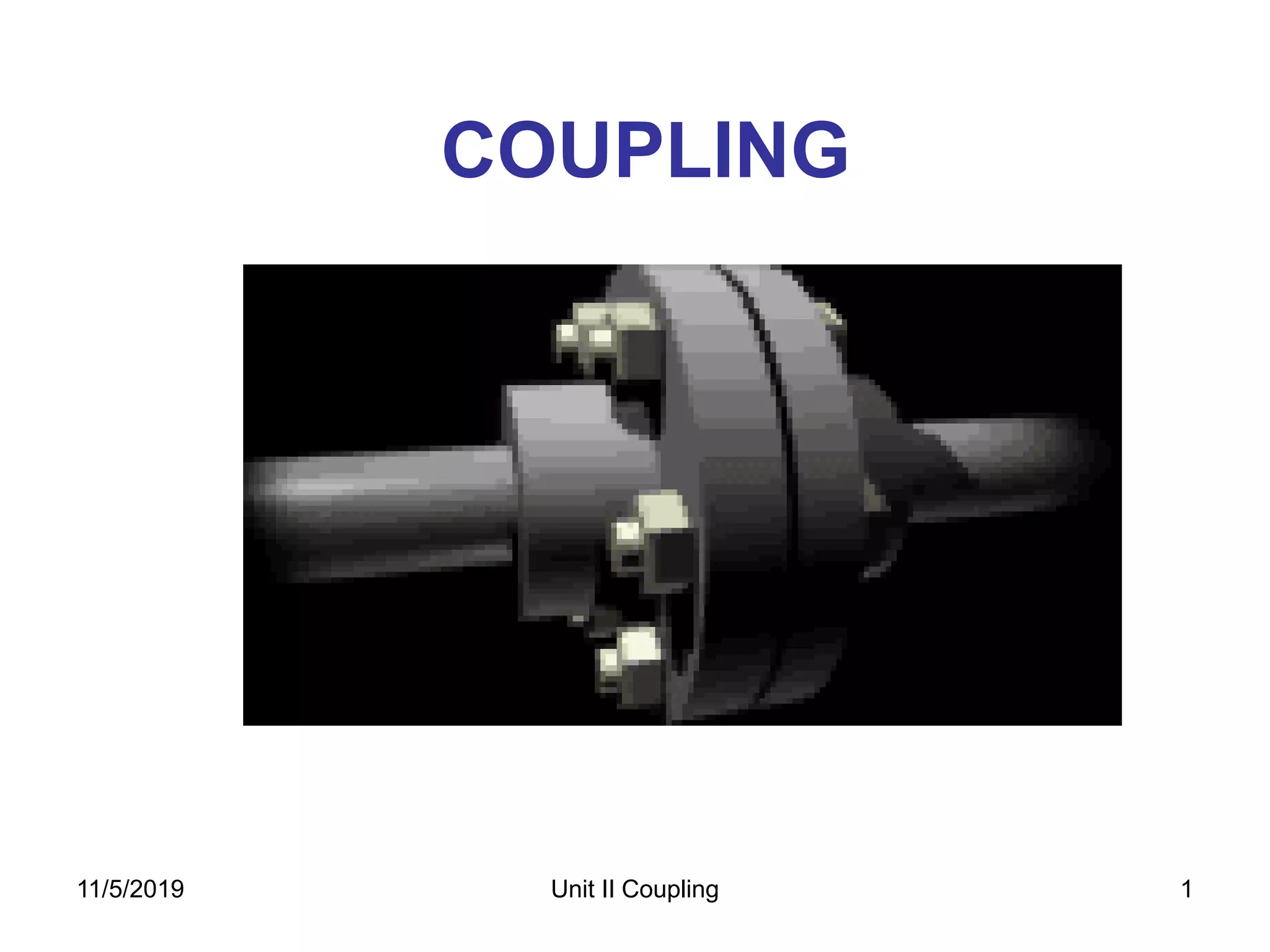 Unit 2.3 Design of Coupling | PDF