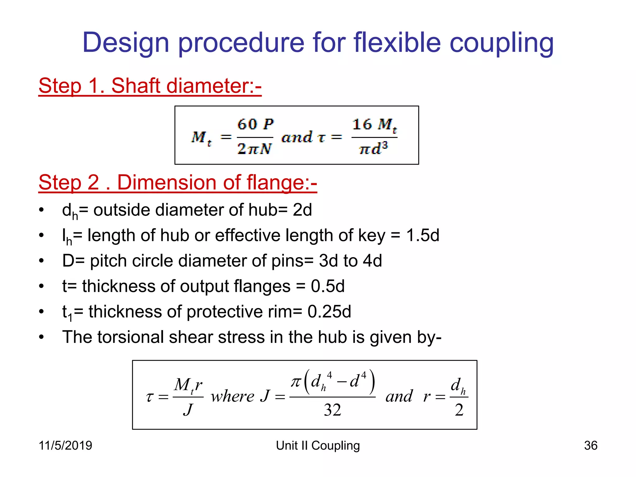 Unit 2.3 Design of Coupling | PDF