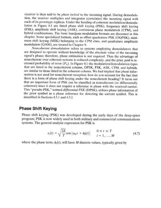 Bandpass Modulation and demodulation | PDF