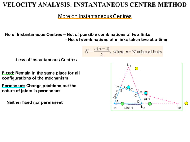 Unit 2.7 instantaneous center method | PPTX | Physics | Science