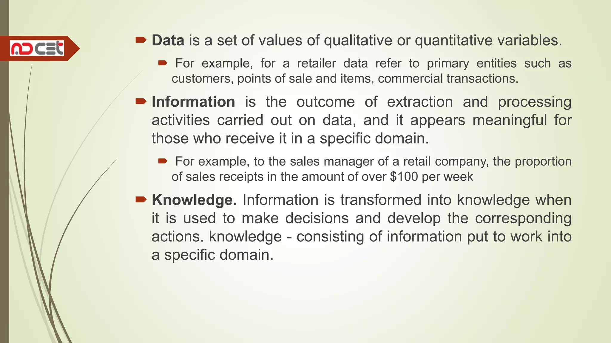 Business Intelligence and decision support system | PPTX