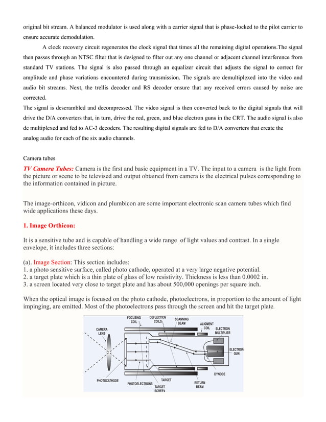 Television standards and systems | PDF | Cameras and Camcorders ...