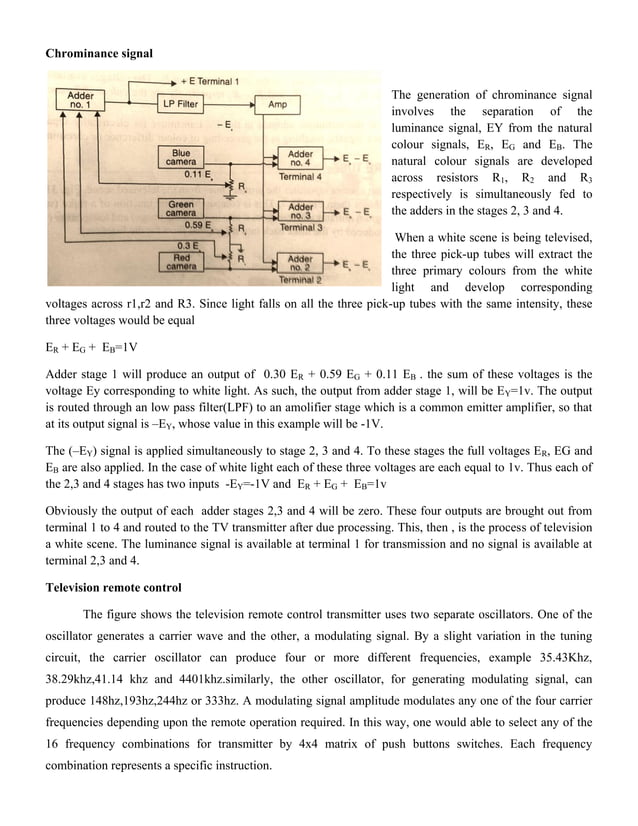Television standards and systems | PDF | Cameras and Camcorders ...