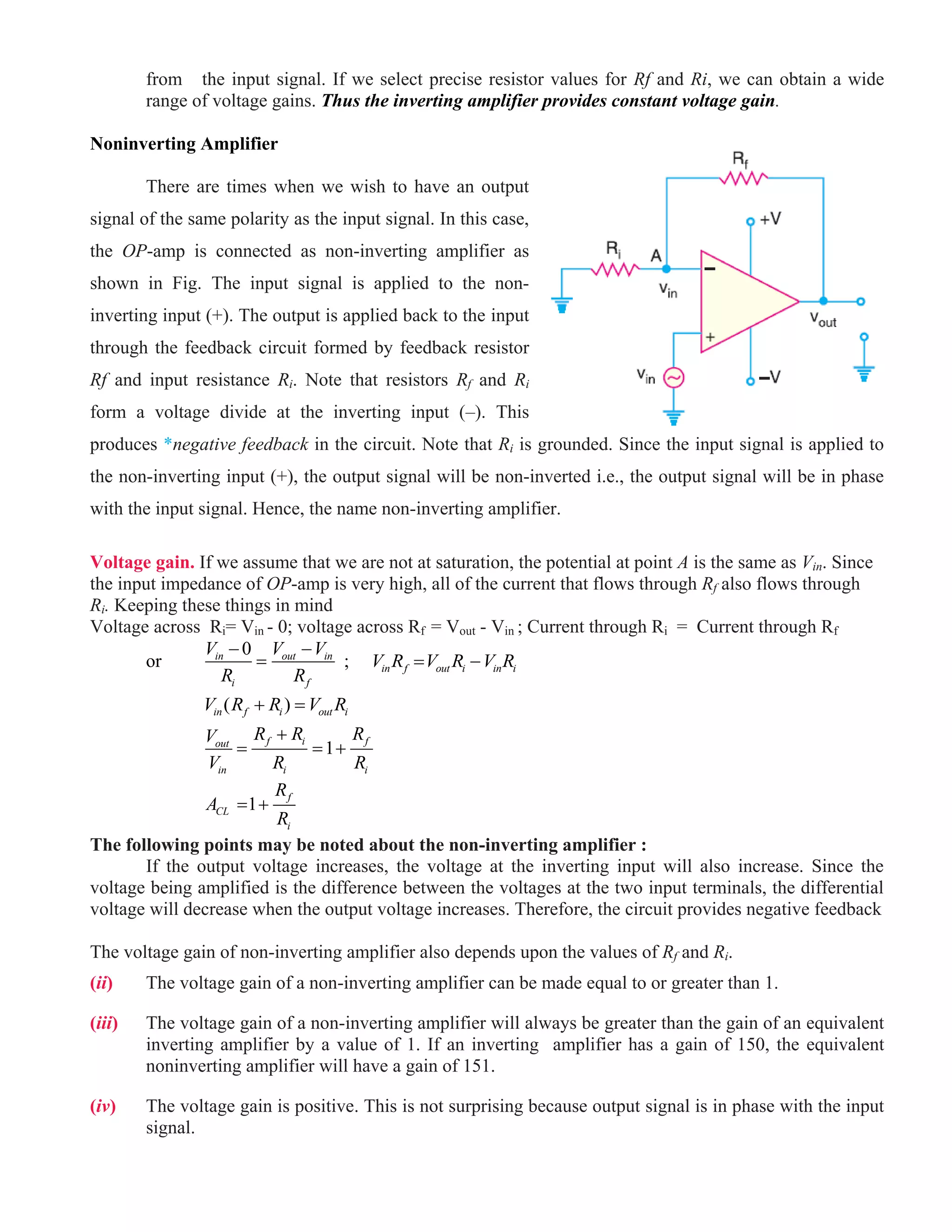 OPERATIONAL AMPLIFIERS | PDF