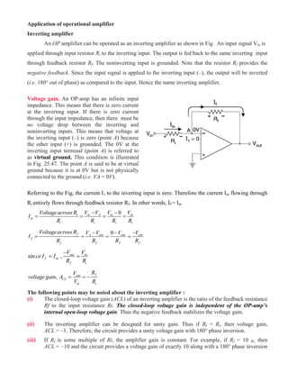 OPERATIONAL AMPLIFIERS | PDF