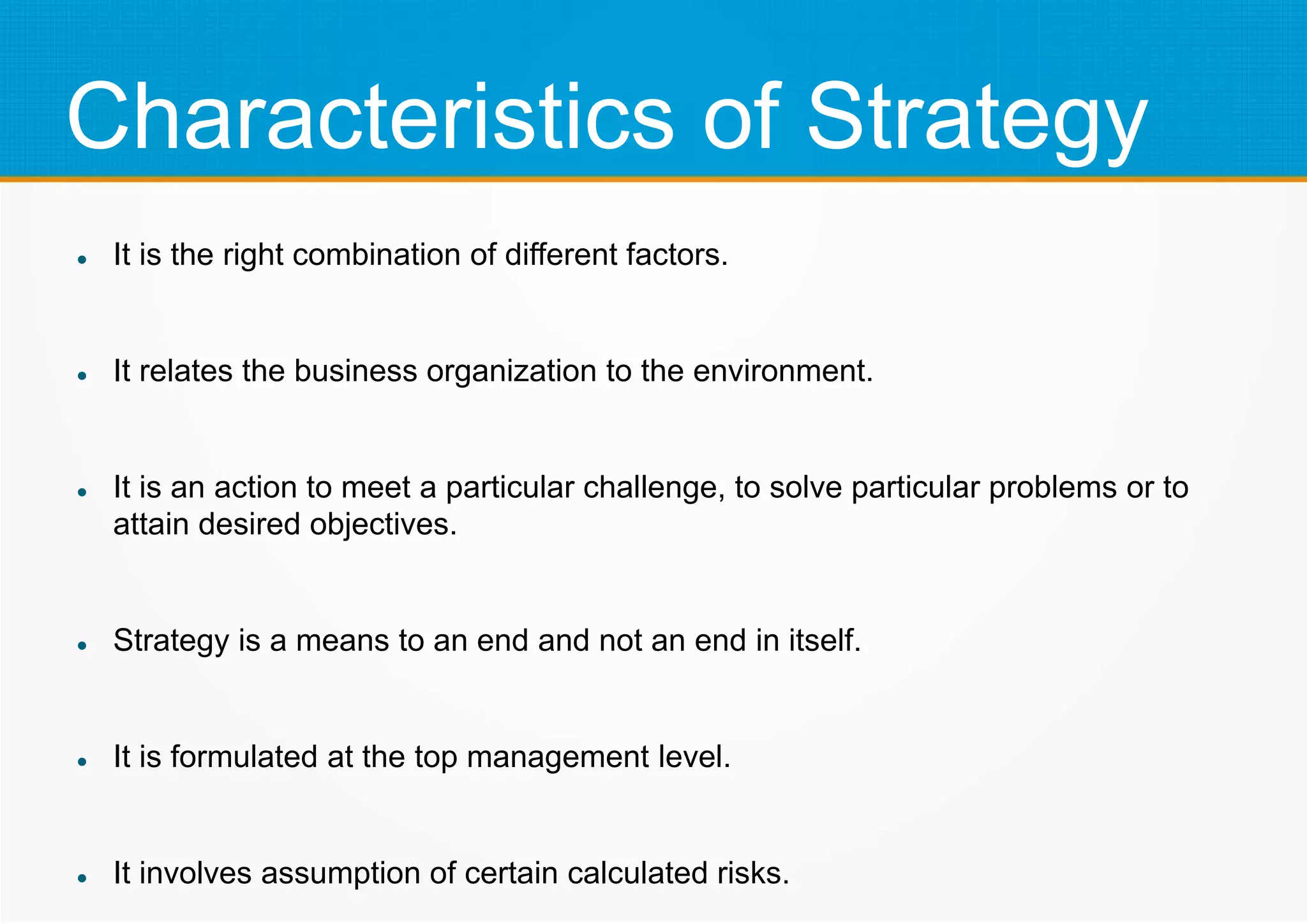 STRATEGIC PLANNING | PPT