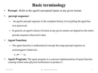Unit2: Agents and Environment | PDF