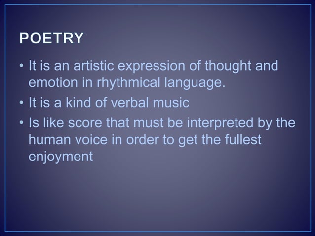 COMPLETE: DEVELOPEMENT OF POETRY FOR CHILDREN AND THEIR POEM-MAKERS | PPTX