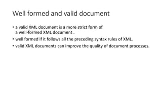 XML DTD and Schema | PPTX