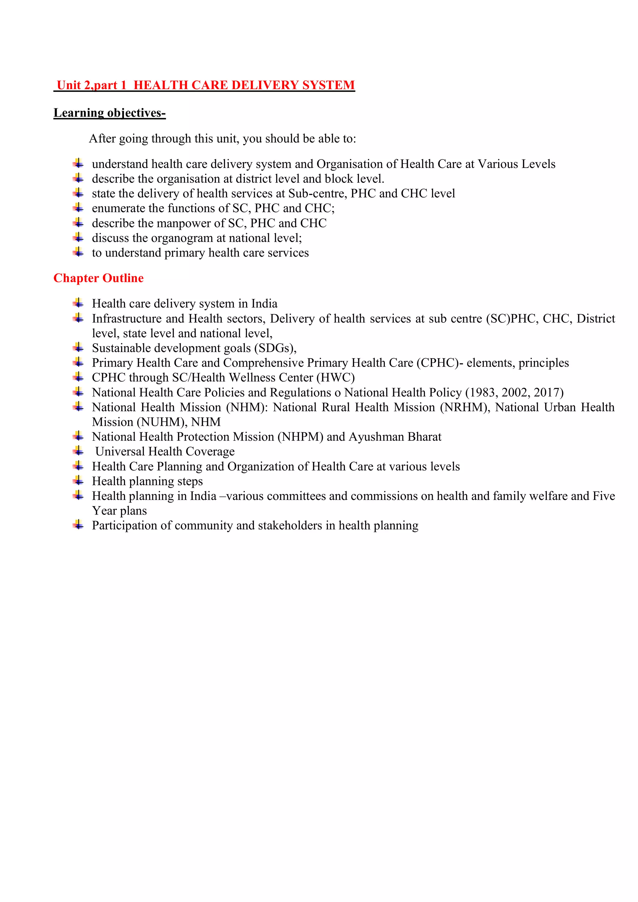 healthcare delivery system | PDF