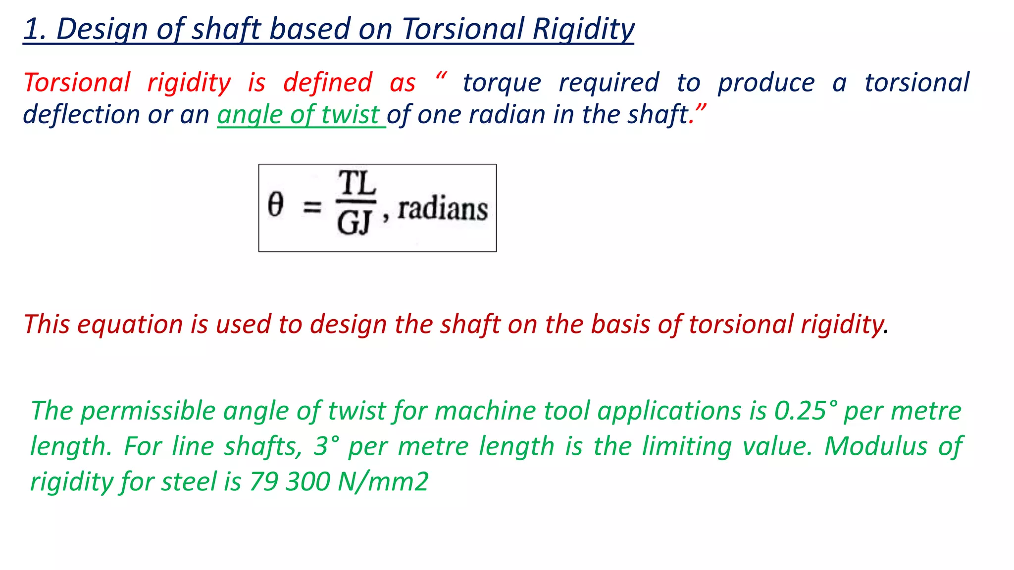 Unit 2 Design Of Shafts Keys and Couplings | PDF