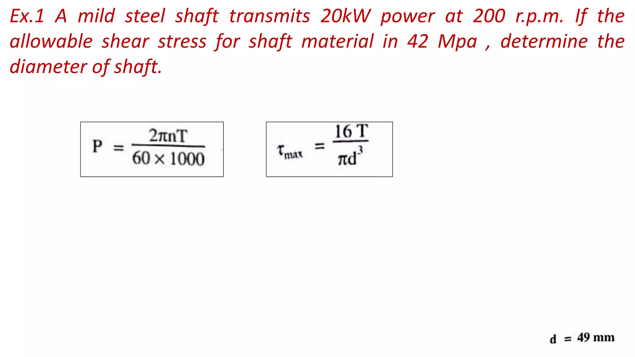 Unit 2 Design Of Shafts Keys and Couplings | PDF