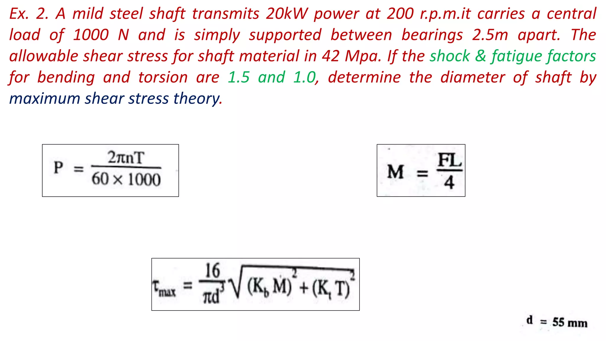 Unit 2 Design Of Shafts Keys and Couplings | PDF