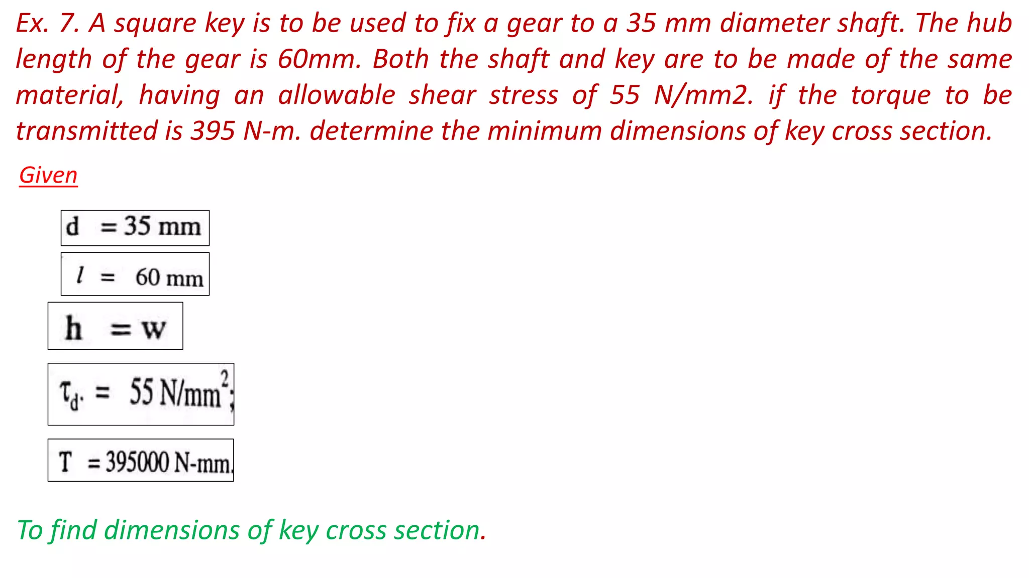 Unit 2 Design Of Shafts Keys and Couplings | PDF