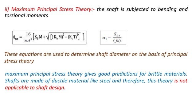 Unit 2 Design Of Shafts Keys and Couplings | PDF | Physics | Science