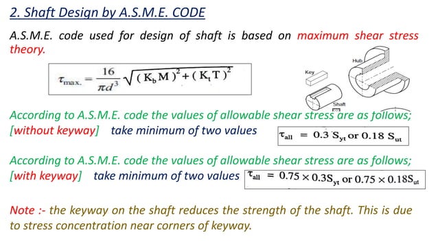 Unit 2 Design Of Shafts Keys and Couplings | PDF | Physics | Science
