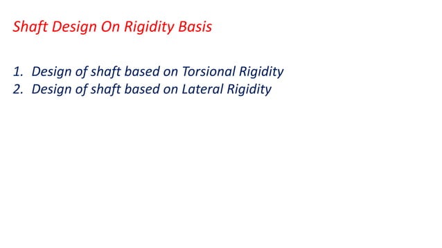 Unit 2 Design Of Shafts Keys and Couplings | PDF | Physics | Science