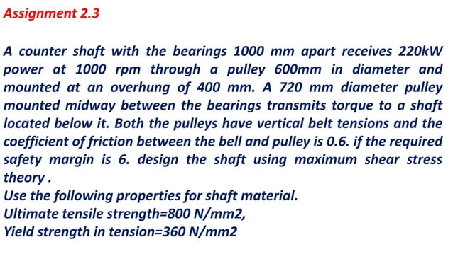 Unit 2 Design Of Shafts Keys and Couplings | PDF | Physics | Science