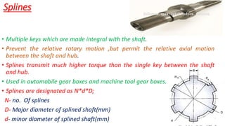 Unit 2 Design Of Shafts Keys and Couplings | PDF