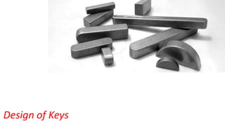 Unit 2 Design Of Shafts Keys and Couplings | PDF