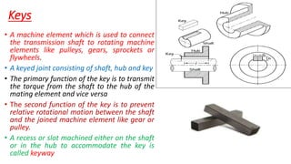 Unit 2 Design Of Shafts Keys and Couplings | PDF