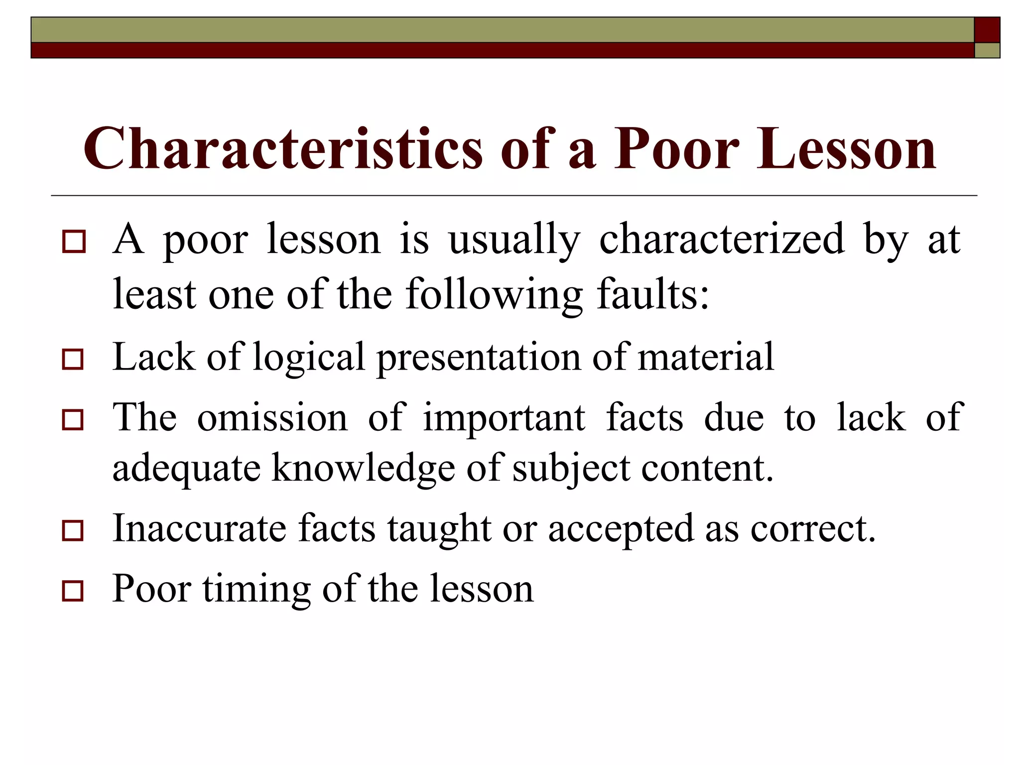 Lesson Planning | PPT