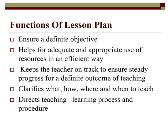 Lesson Planning | PPT | Educational Assessment | Education