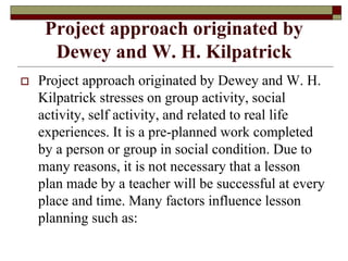 Lesson Planning | PPT