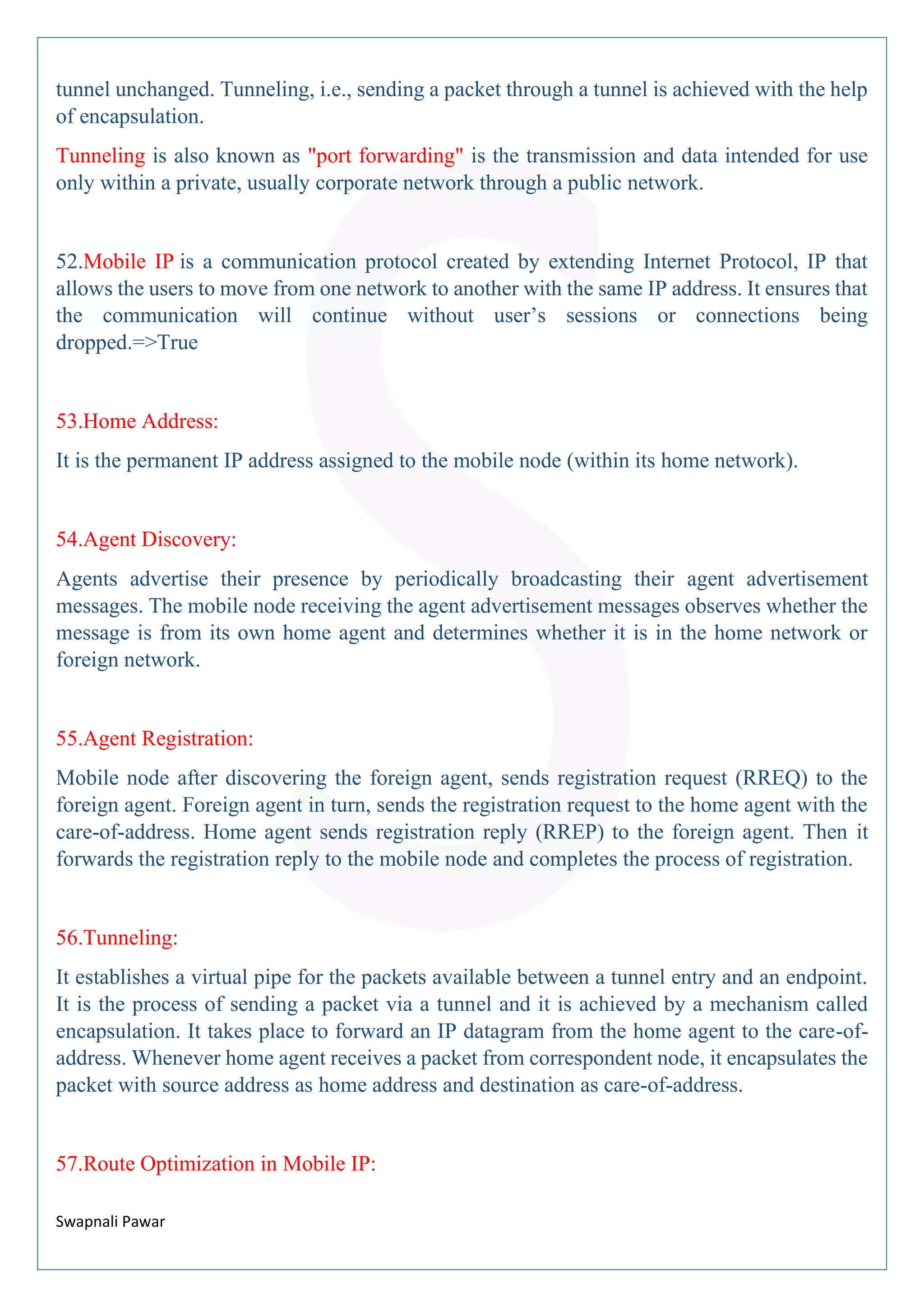 Unit 2.design mobile computing architecture | PDF