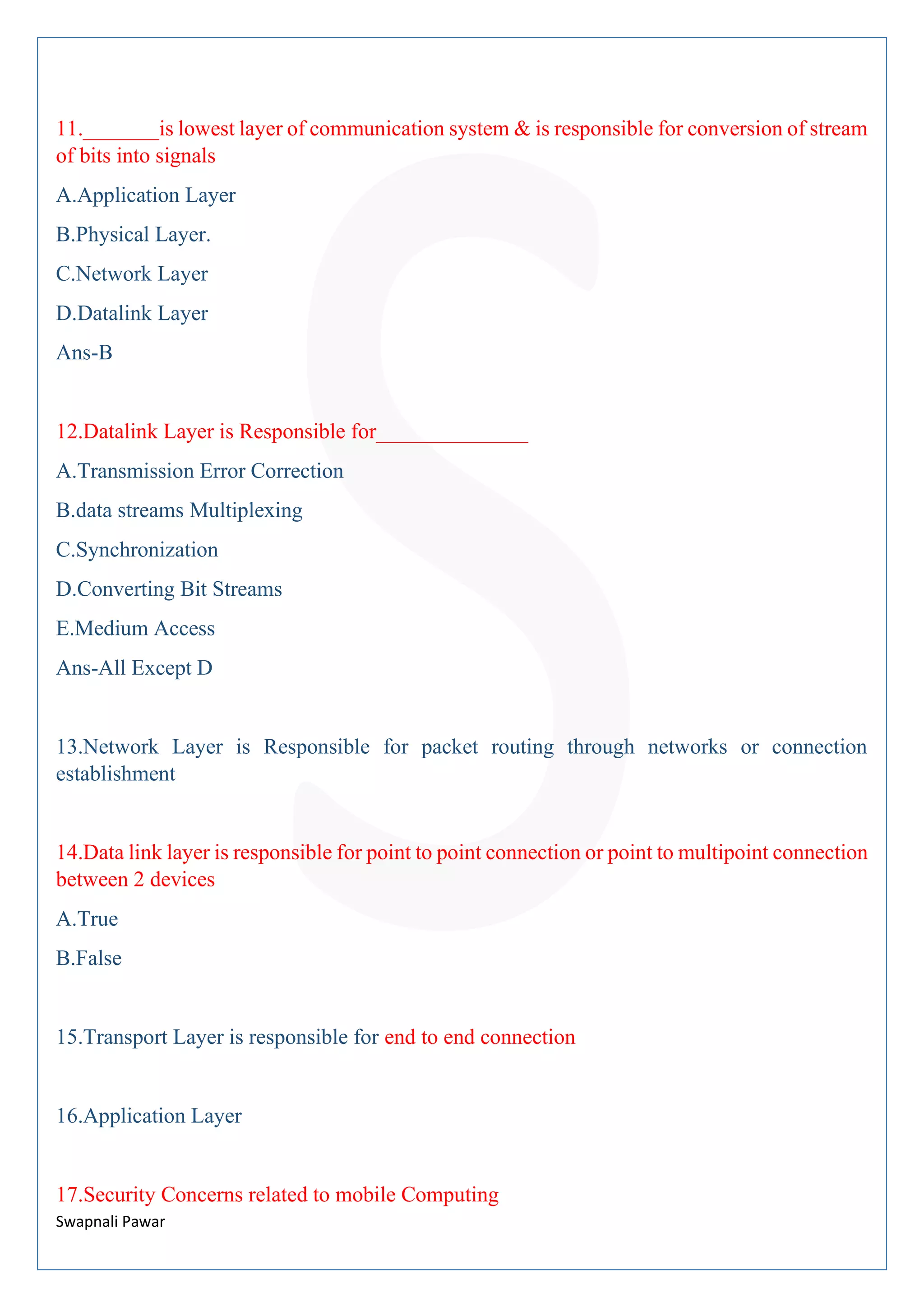 Unit 2.design mobile computing architecture | PDF