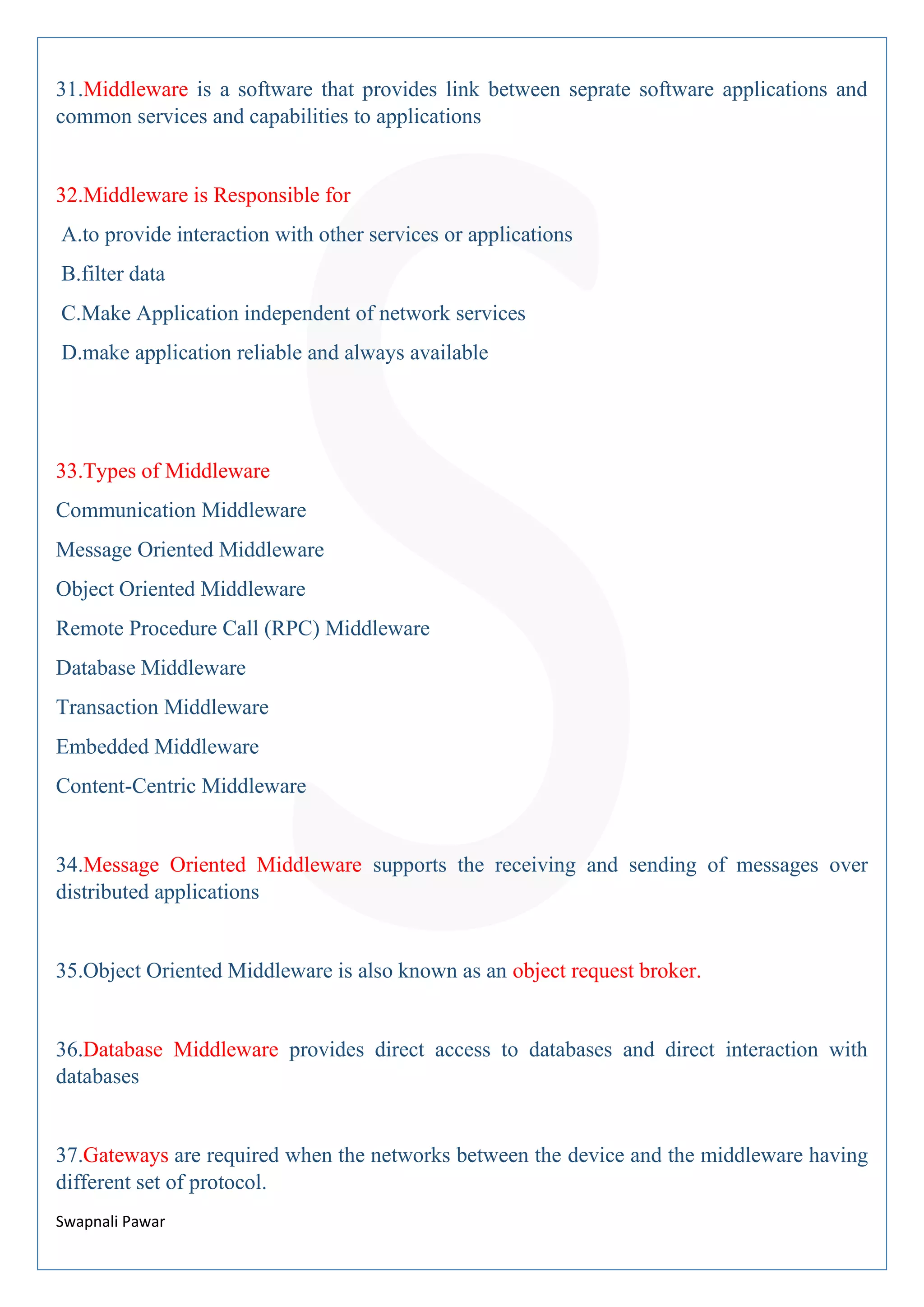 Unit 2.design mobile computing architecture | PDF