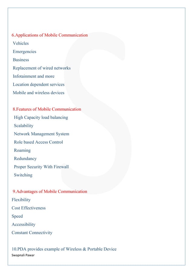 Unit 2.design mobile computing architecture | PDF