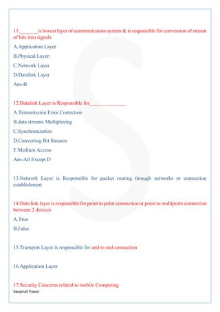 Unit 2.design mobile computing architecture | PDF