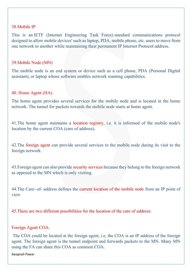 Unit 2.design mobile computing architecture | PDF