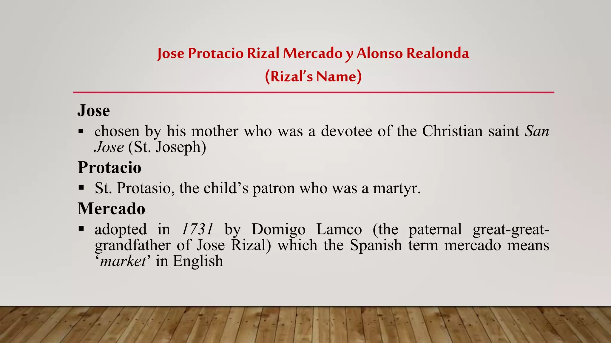 Unit 2: RIZAL- HIS FAMILY AND CHILDHOOD | PPTX