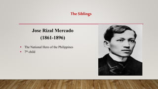 Unit 2: RIZAL- HIS FAMILY AND CHILDHOOD | PPTX