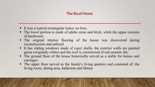 Unit 2: RIZAL- HIS FAMILY AND CHILDHOOD | PPTX