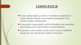 UNIT II GEOMETRIC MODELING (COMPUTER AIDED DESIGN AND MANUFACTURING ) | PPT