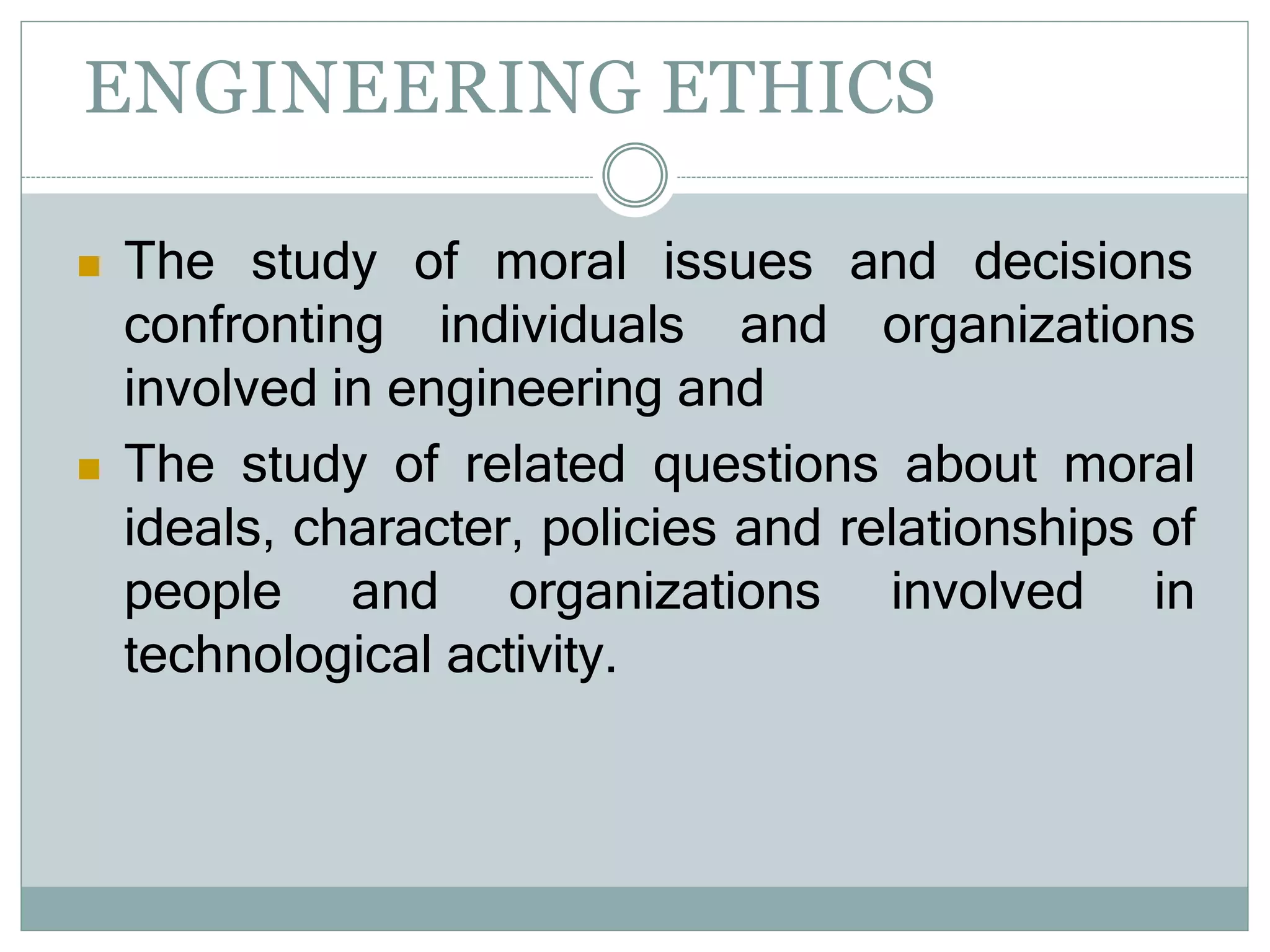 Professional Ethics Unit2 | PPTX