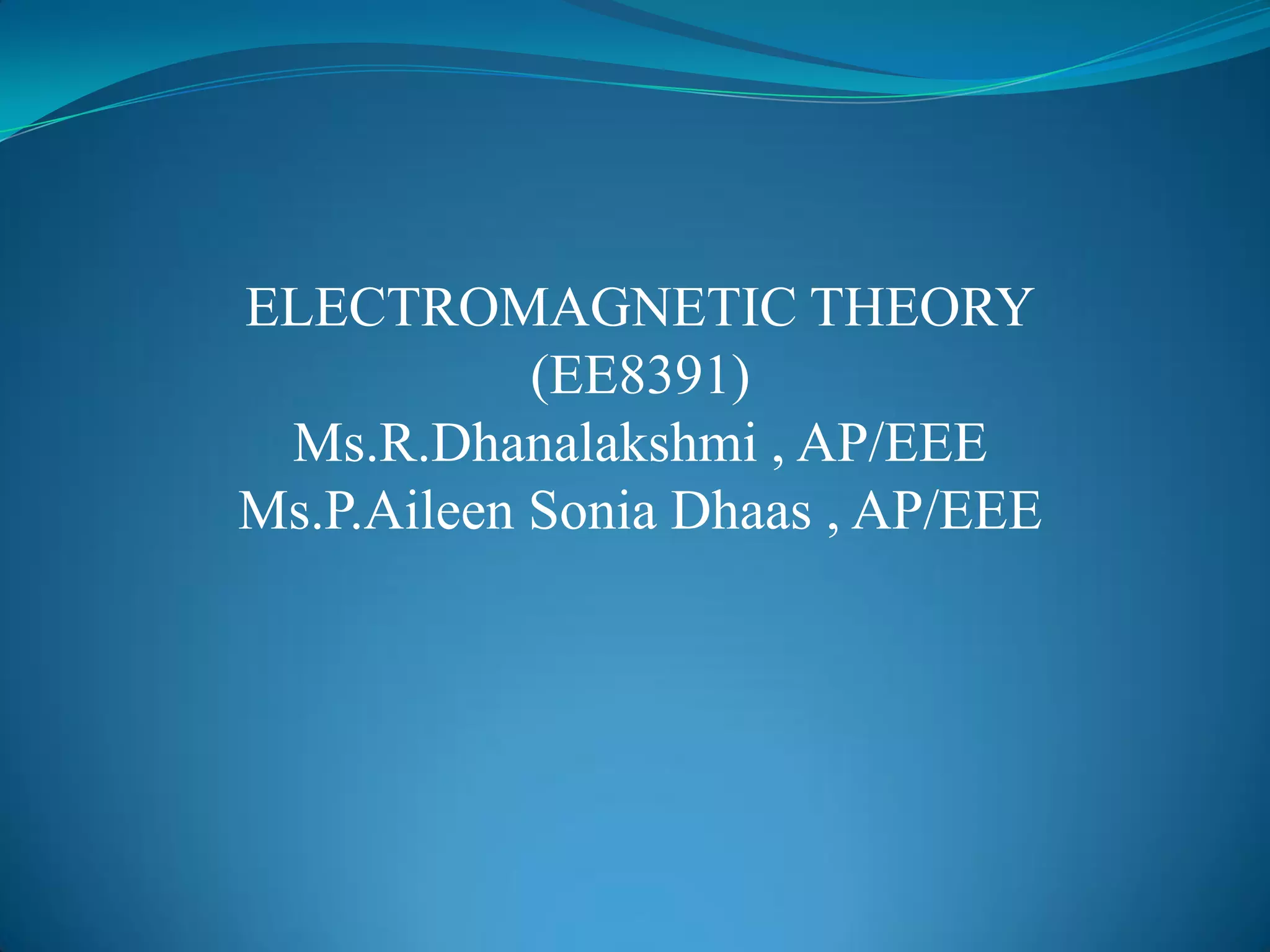 ELECTROMAGNETIC FIELDS.pdf | Physics | Science