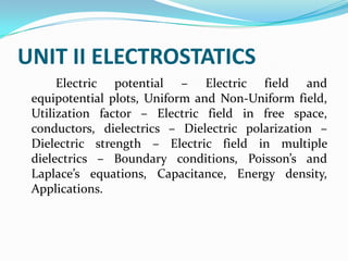 ELECTROMAGNETIC FIELDS.pdf | Physics | Science
