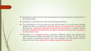 Perception | PPTX | 3-D Graphics | Computer Software and Applications