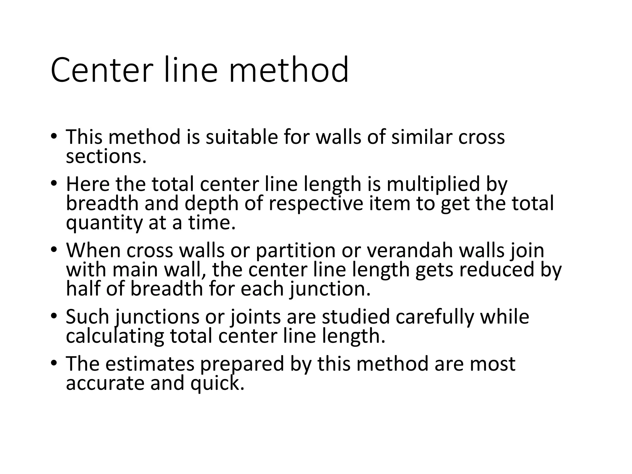 Methods of Taking out Quantities Estimating Costing and Valuation | PPTX