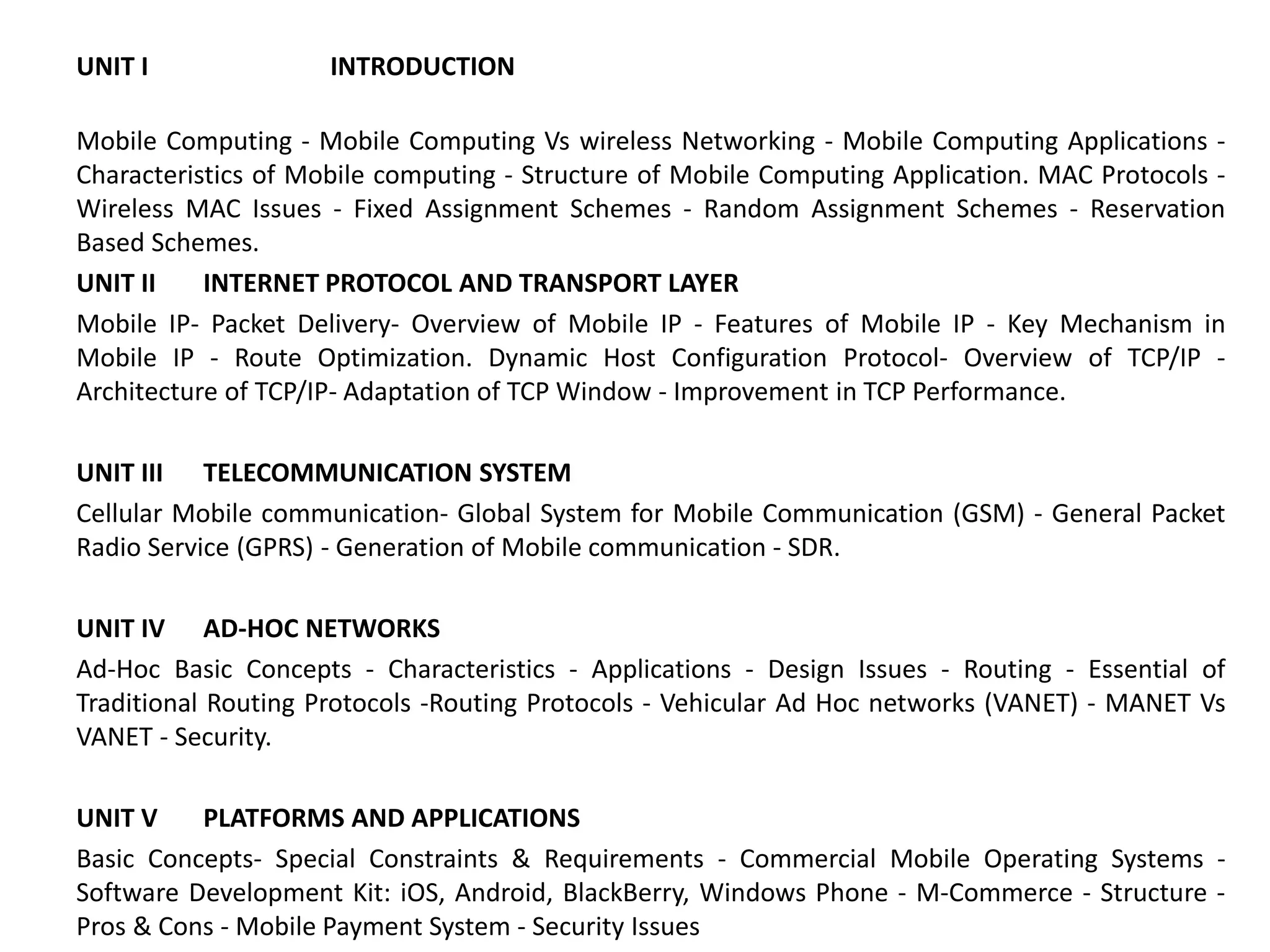 MOBILE COMPUTING Unit 2.pptx