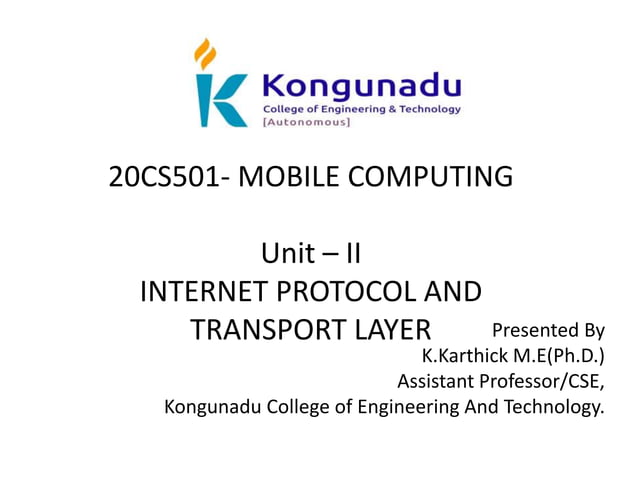 MOBILE COMPUTING Unit 2.pptx